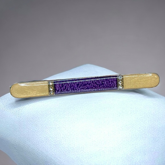 Vintage | Jewelry | Vintage Art Deco Sterling Enamel Pin | Poshmark